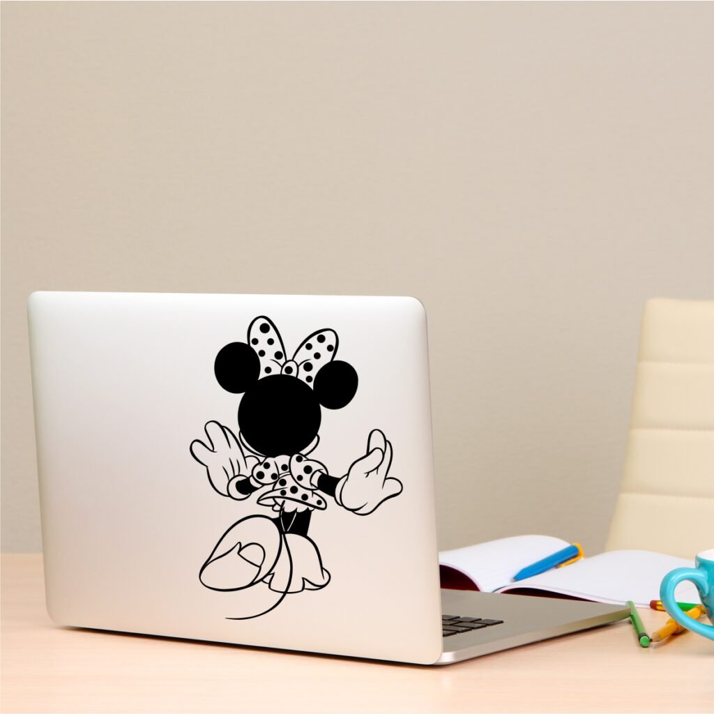 Minnie Laptop - Deko Vinilo