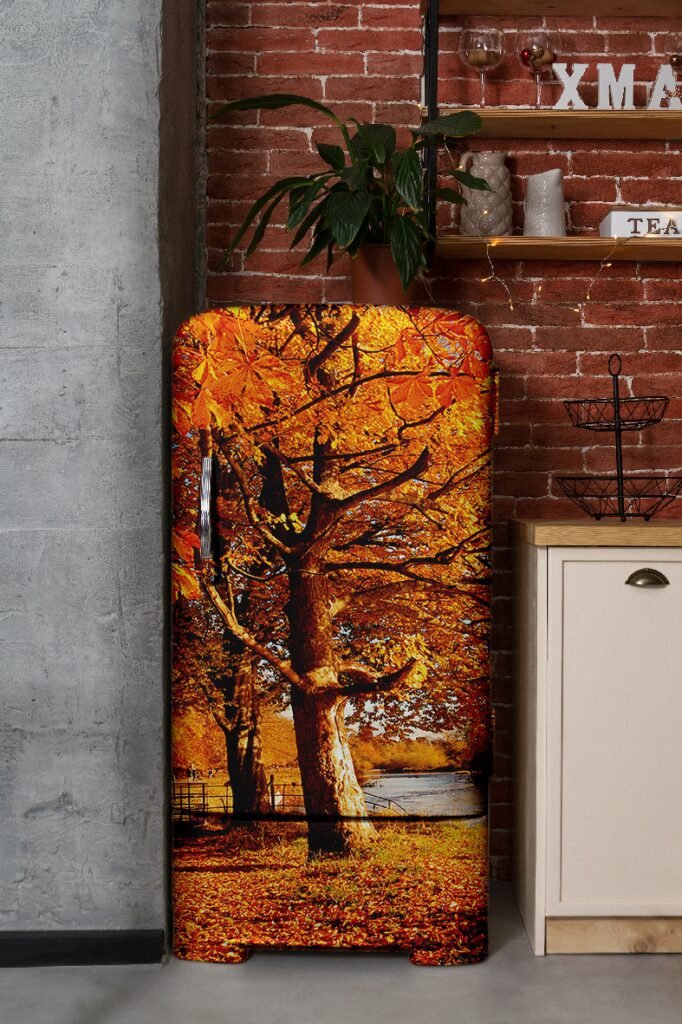Vinilo Nevera Otoño - Deko Vinilo