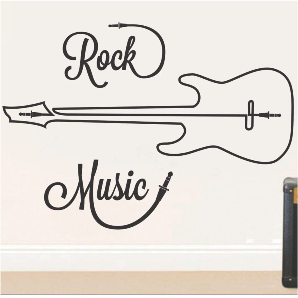 Rock Music - Deko Vinilo