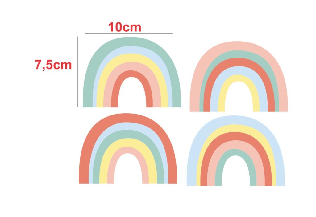 Kit de Arco Iris - Deko Vinilo
